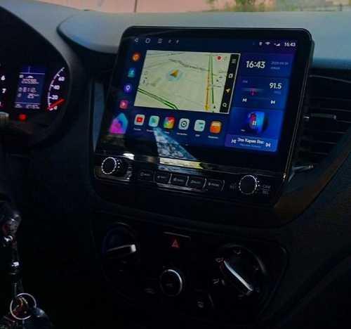 Hyundai Solaris магнитола Android Tesla эксклюзив