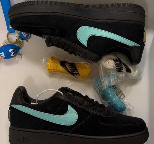 Nike air force 1 low tiffany Натуральная замша