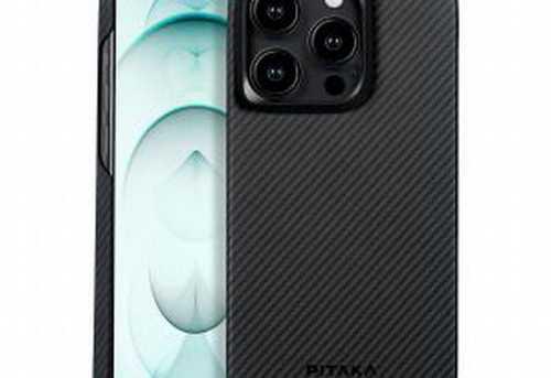 Чехол Pitaka MagEz Case 4 для iPhone 15 Pro, Black