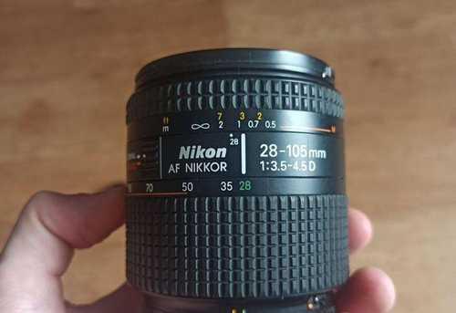 Объектив Nikon 28-105mm 1:3.5-4.5 D