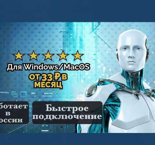 Лучший антивирус Nod32 eset 1-2 года 56047