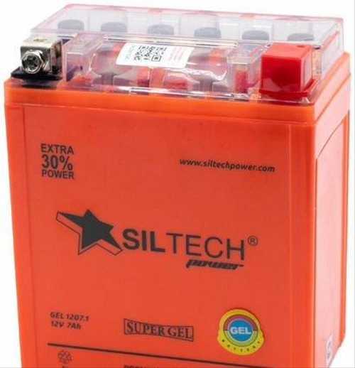 Аккумулятор siltech GEL 1207.1 (ytx7l-BS) 7 Ач 100