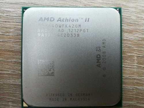 Процессор 4 ядра amd AM2+/AM3/AM3+ AthlonII x4 640