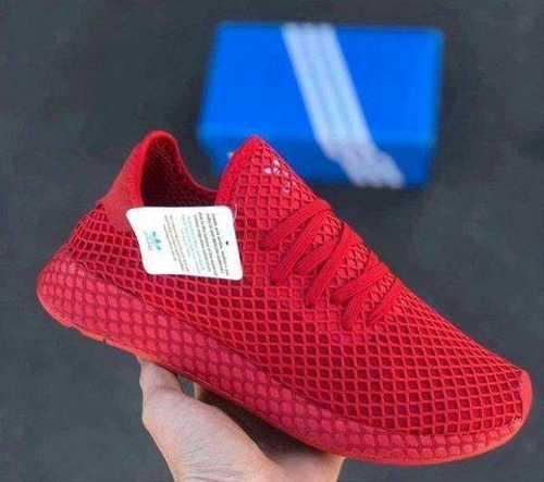 Adidas Deerupt runner originals, цвет бомба