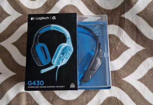 Игровые наушники logitech G430