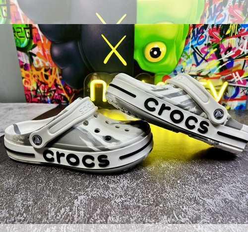 Crocs сабо градиент женские