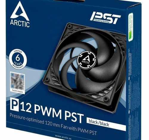 Вентилятор Arctic P12 PWM PST Black