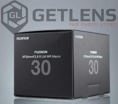 Fujifilm XF 30mm f/2.8 R LM WR Macro Lens (Новый)