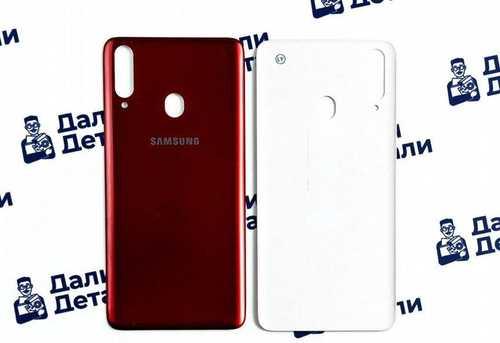 Задняя крышка для Samsung A20s/A207 2019 Красный