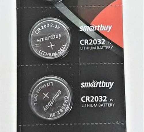 Элемент питания CR 2032 Smartbuy