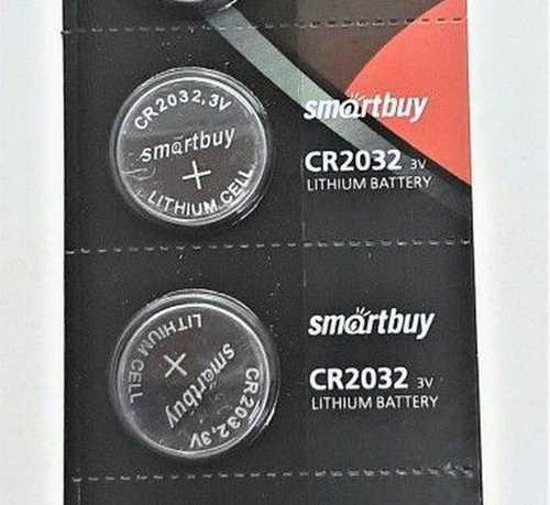 Элемент питания CR 2032 Smartbuy