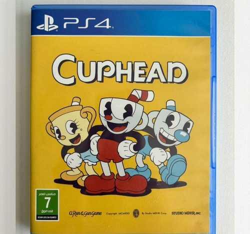 Игра Cuphead ps4 диск