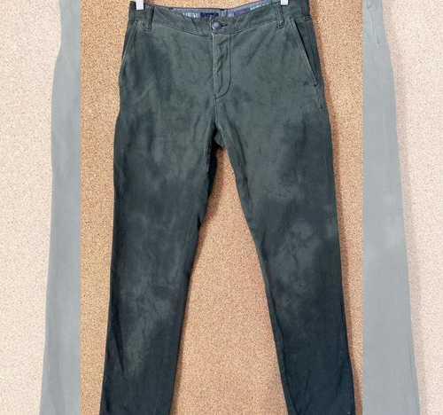Брюки зеленые armani jeans