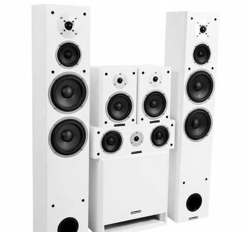 Комплект акустики MT-Power Performance XL white set 5.1