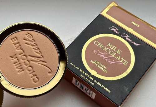 Пудра Бронзирующая Матовая Too Faced Matte Bronzer