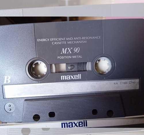 Аудиокассета Maxell MX-90 Metall