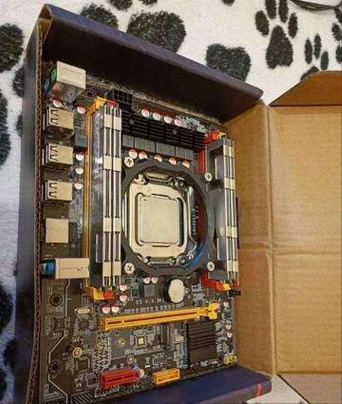 Xeon e5 2640+DDR3 4гбх4 1333+kllisre x79 lga 2011