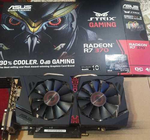 Видеокарта Asus Radeon R7 370 4gb