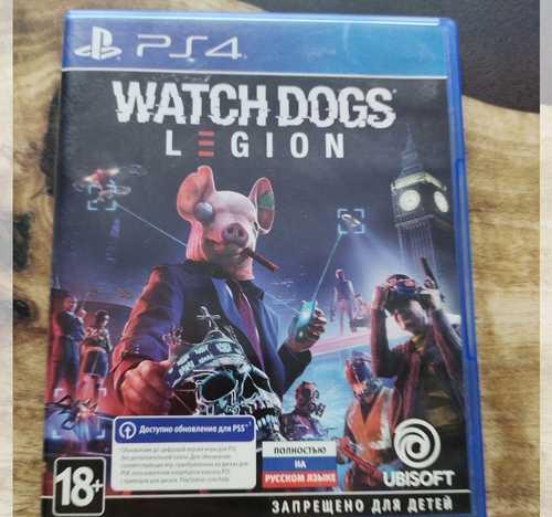 Watch dogs legion ps4 диск