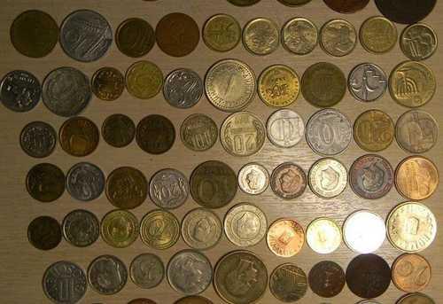Монеты стран мира 100 штук без повторов