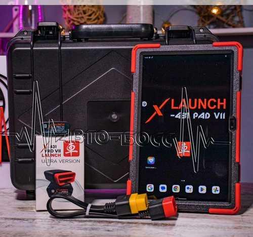 Launch X431 pad 7 безлимит 685 марок и 62 сбросов