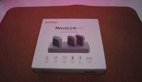 Новые Godox Movelink M2 3 радио микрофона