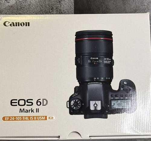 Canon EOS 6D Mark II KIT EF 24-105mm F/4L IS II | Festima.Ru – частные объявления