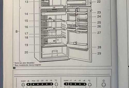 Холодильник Bosch в хорошем рабочем состоянии