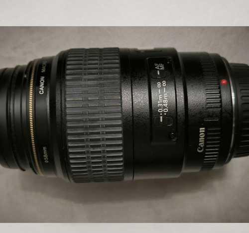 Объектив Canon Macro Lens EF 100mm f/2,8 USM