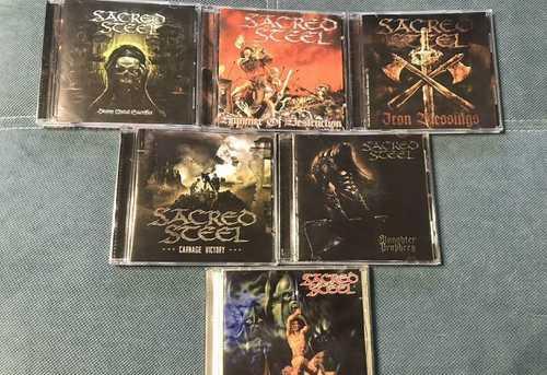Sacred Steel, 6 CD одним лотом, power metal