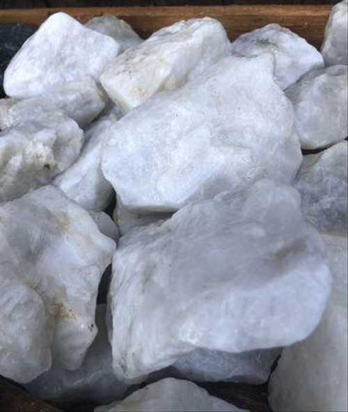 Белый кварц - камень для бани и сауны
