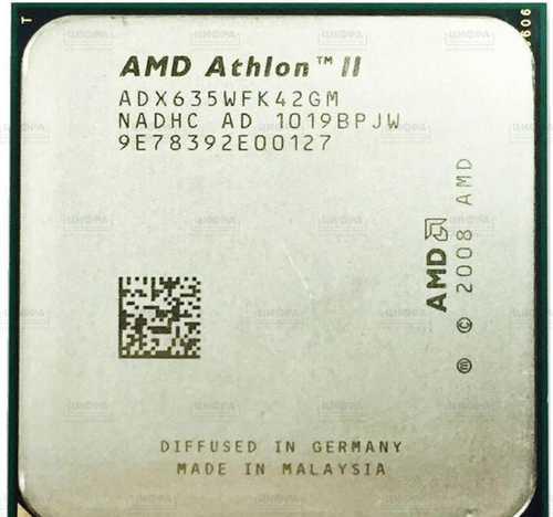 AMD Athlon II X4 635 Socket AM3 2.90GHz 4 ядра