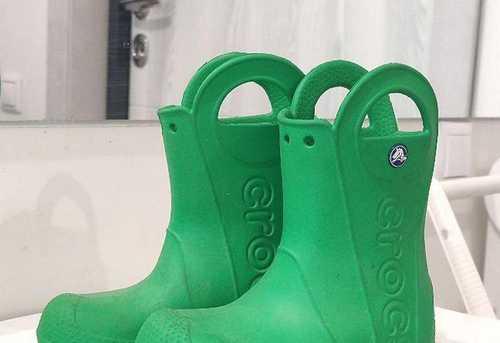 Резиновые сапоги crocs c8