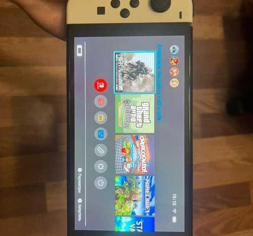 Nintendo switch Oled прошитая чип