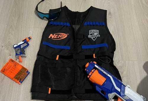 Nerf elite комплект