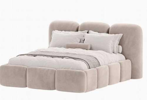 Дизайнерский Мягкая двуспальная кровать