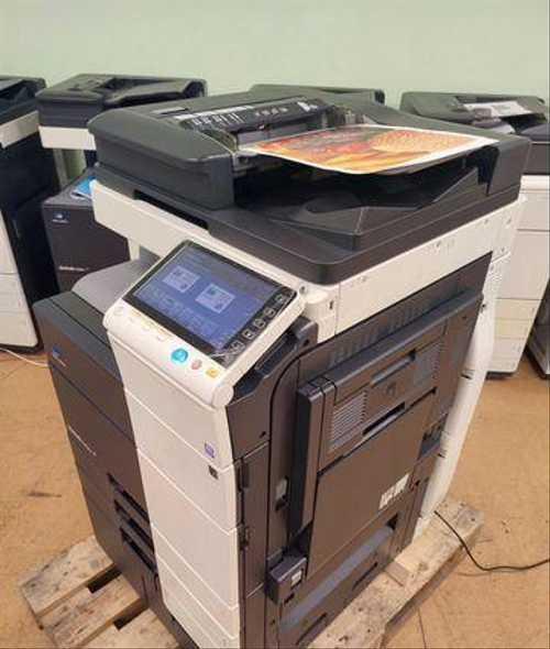 Цветное мфу Konica Minolta с гарантией