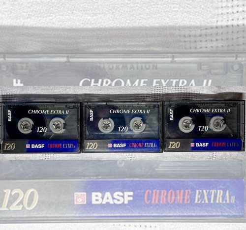 Аудиокассета Basf Chrome Extra II 120