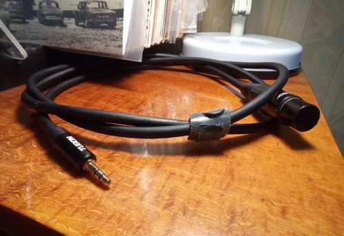 Балансный микрофонный кабель Jack 3.5 — XLR