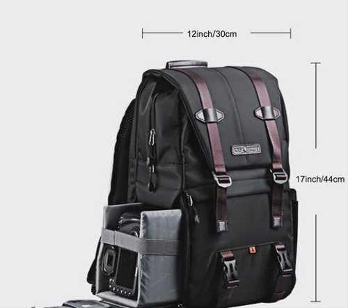 Рюкзак K&F concept Camera Backpack 15,6" новый