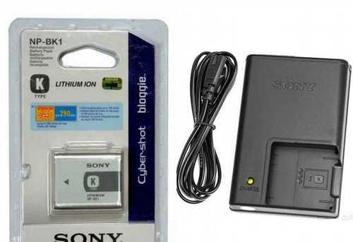 Sony BC-CSK + Sony NP-BK1 Новый комплект