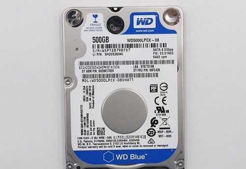 0.5 тб Жесткий диск WD Blue Mobile WD5000lpcx