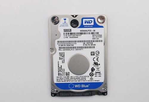 0.5 тб Жесткий диск WD Blue Mobile WD5000lpcx