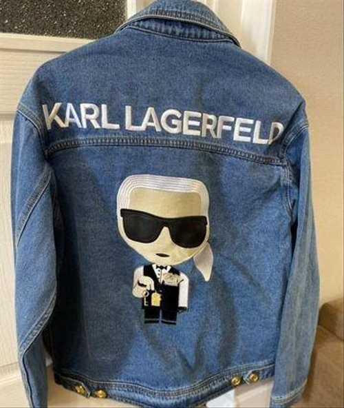 Куртка джинсовая женская karl lagerfeld