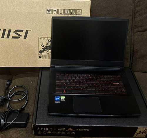 Игровой Ноутбук MSI GF63 Thin 11UD-206XRU 15.6"