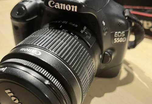 Зеркальный Фотоаппарат canon eos 550d