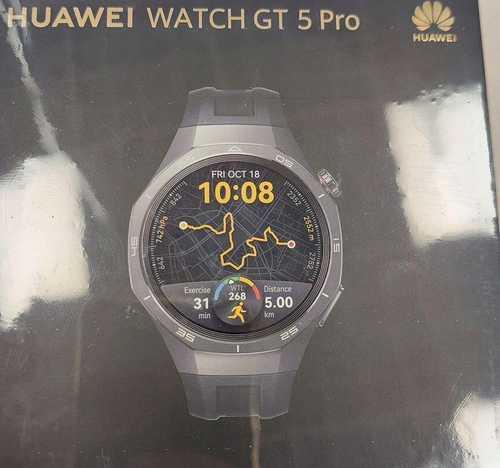 Смарт-часы huawei Watch GT 5 Pro 46mm Black