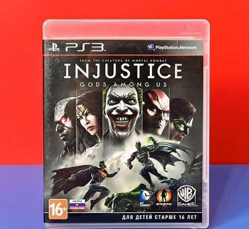 Injustice Gods Among Us (диск, Sony PS3)