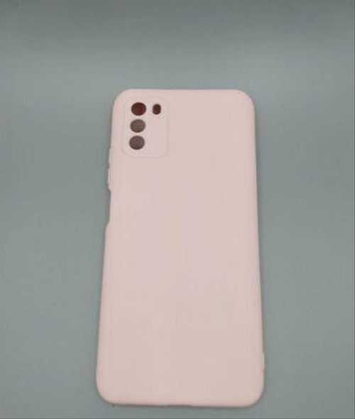 Чехол-накладка для Xiaomi Poco M3 Розовый