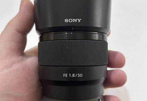Объектив Sony FE 50 mm f 1.8